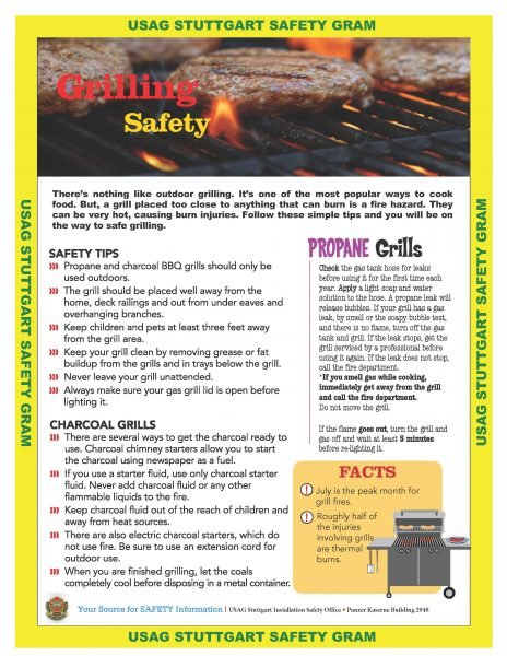 Safety Gram: Summer grilling - StuttgartCitizen.com