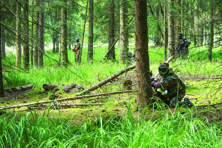 War is declared as paintball battle rages in local training area ...