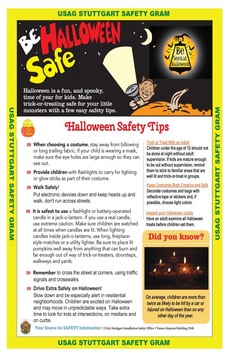 Safety Gram: Halloween safety tips - StuttgartCitizen.com