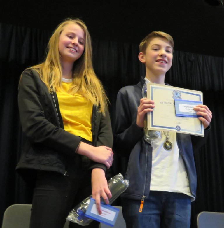 Patch Middle School student wins local school National Geographic Bee ...