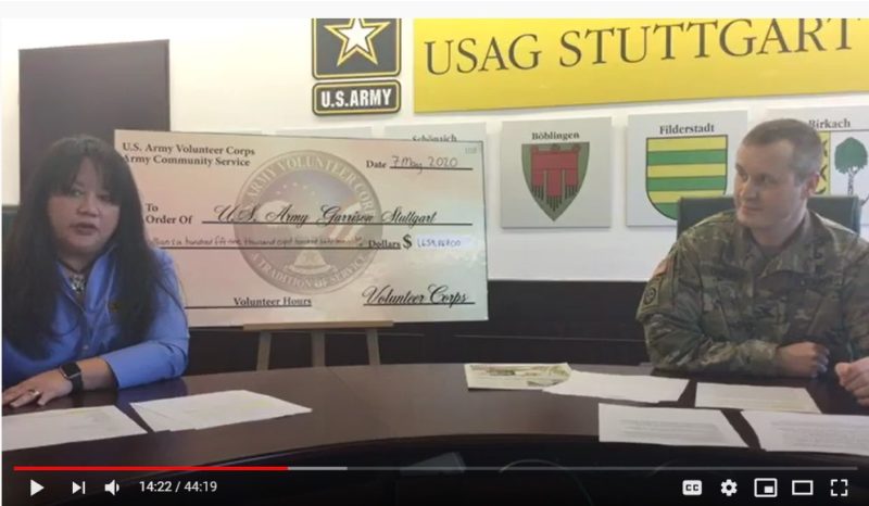 Annual USAG Stuttgart volunteer awards - StuttgartCitizen.com