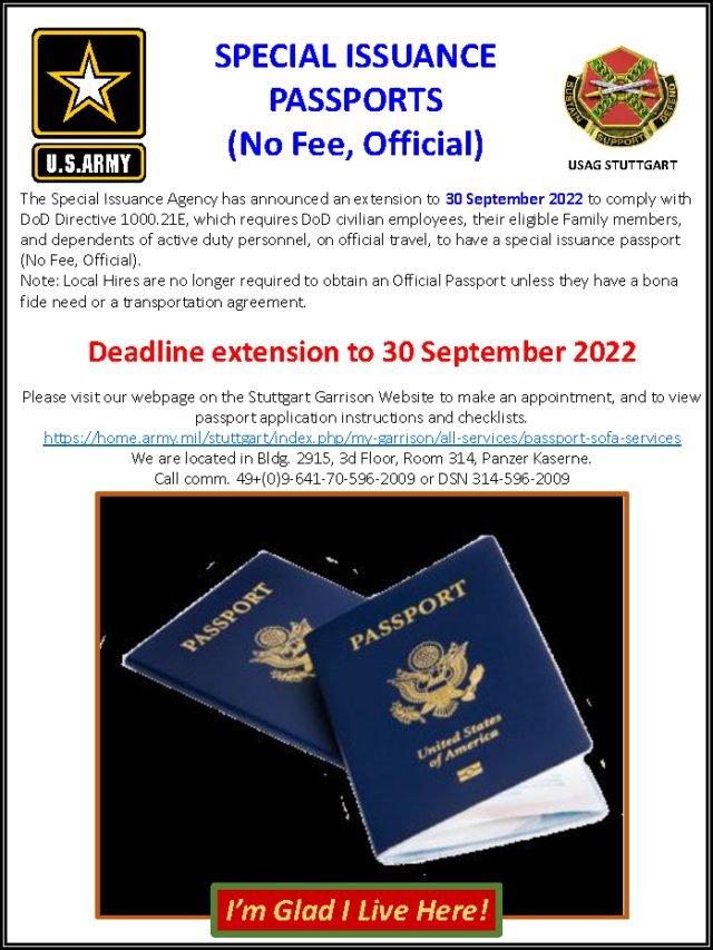 Official passport compliance deadline extended to September ...