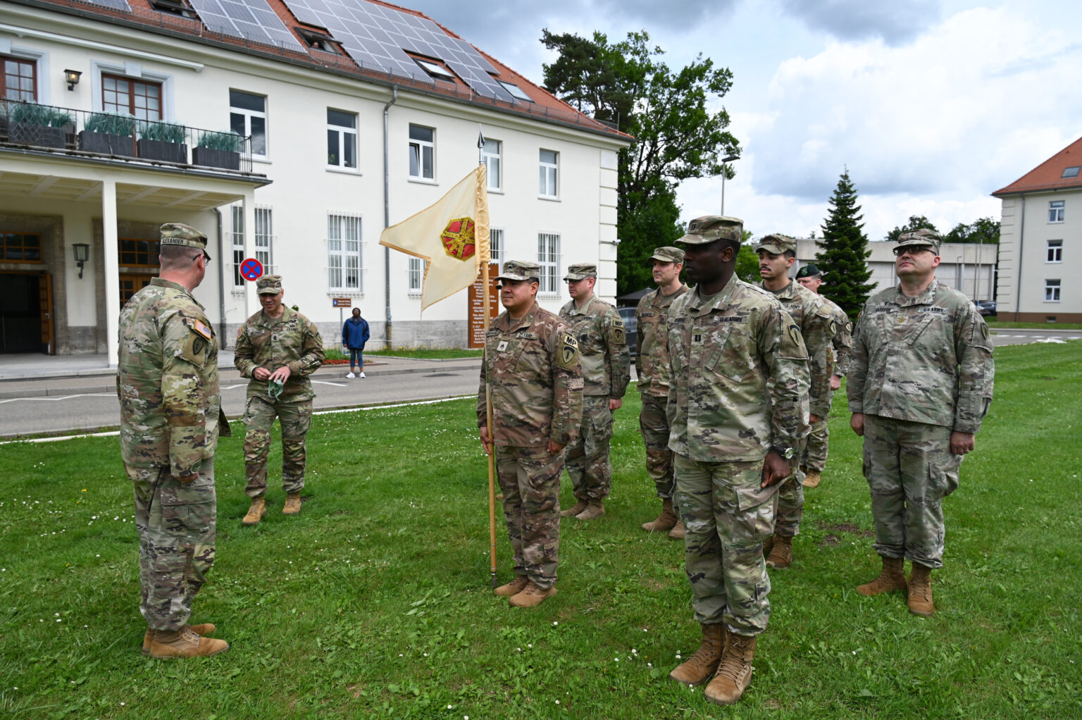 USAG Stuttgart’s HHC earns Army Safety Excellence Streamer ...