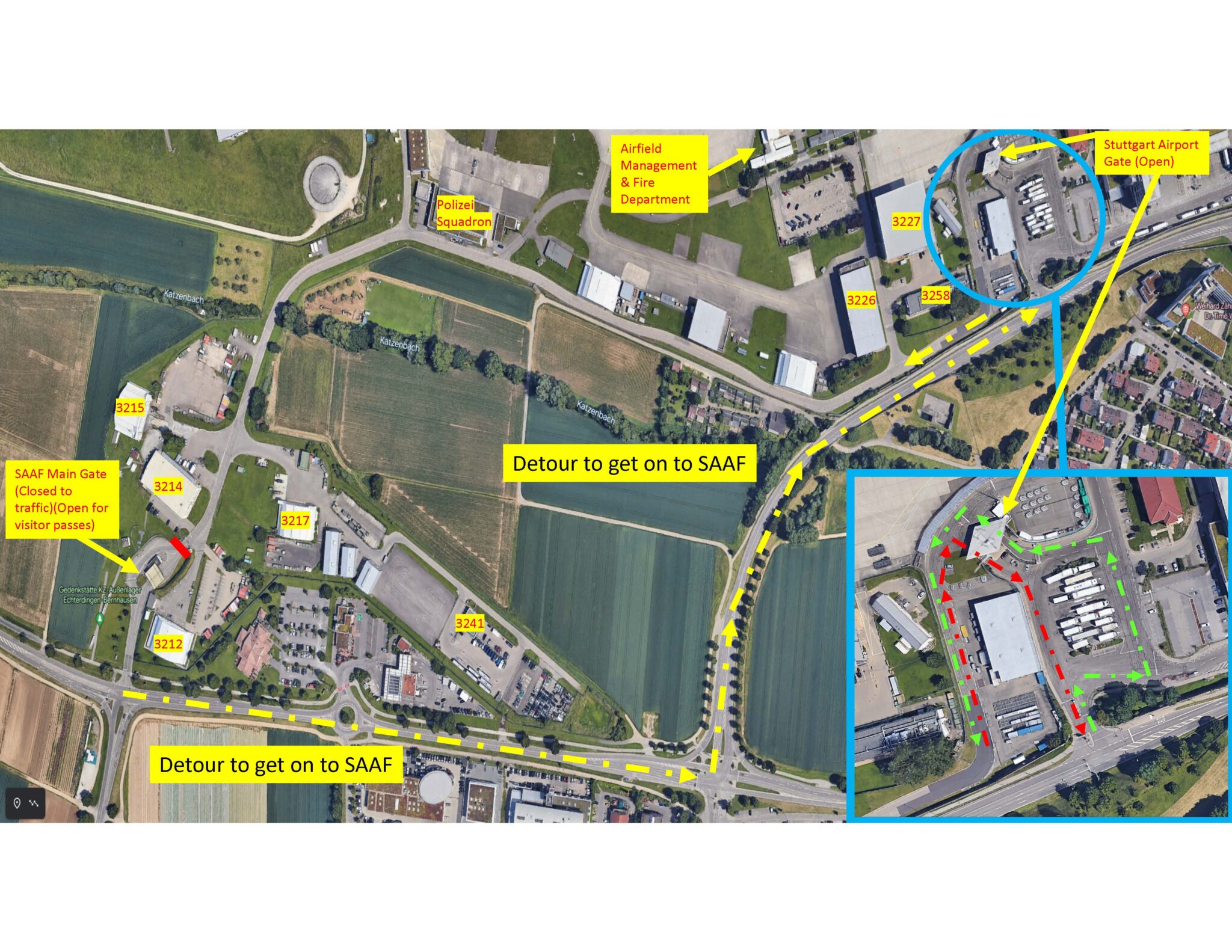 Stuttgart Army Airfield's Main Gate closed for upgrades through Nov. 30 ...